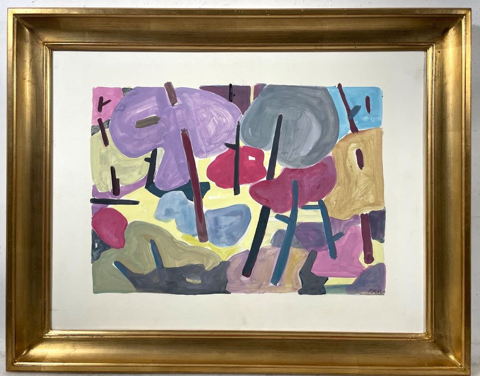 Peter Mieg (1906-1990) grosses Gemälde (Gebraucht) in Root für CHF 355 ...