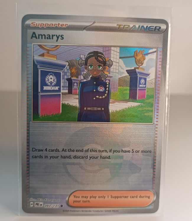 Amarys 093/131 Pokeball Pokemon Prismatic Evolutions PRE E (Neu (gemäss ...