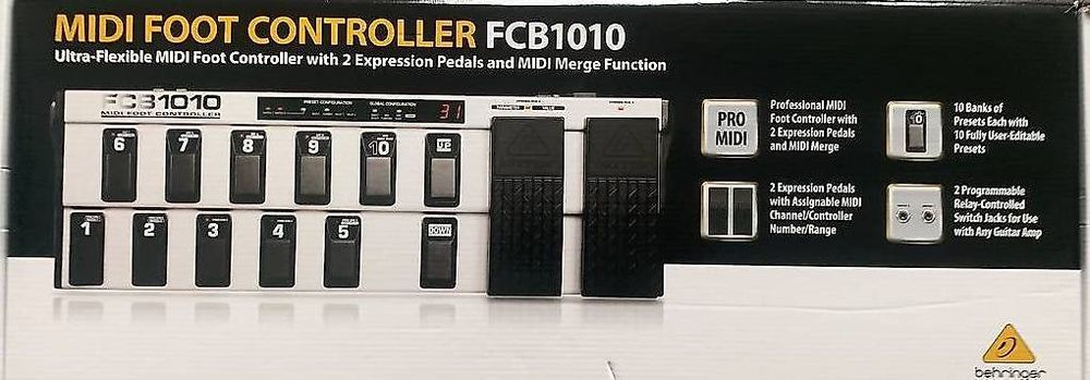 Behringer MIDI Foot Controller FCB1010 (Neu (gemäss Beschreibung)) in ...