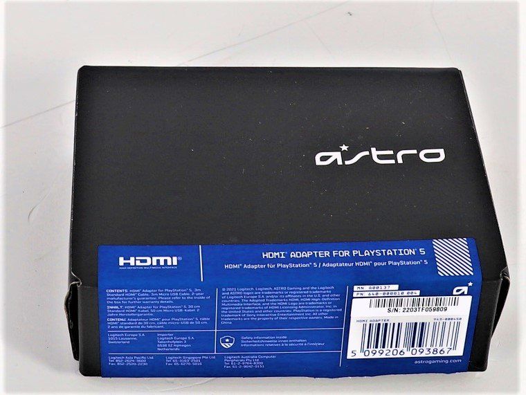 ASTRO HDMI Adapter Playstation 5 (Neu (gemäss Beschreibung)) in Steinen ...