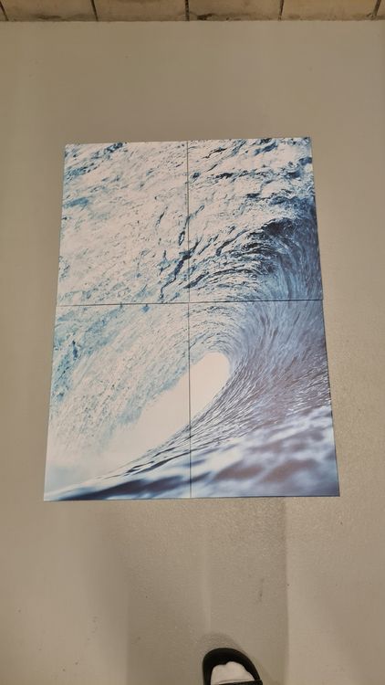 Displate Bild Welle (Gebraucht) in Luzern für CHF 2 – nur Abholung auf Ricardo kaufen