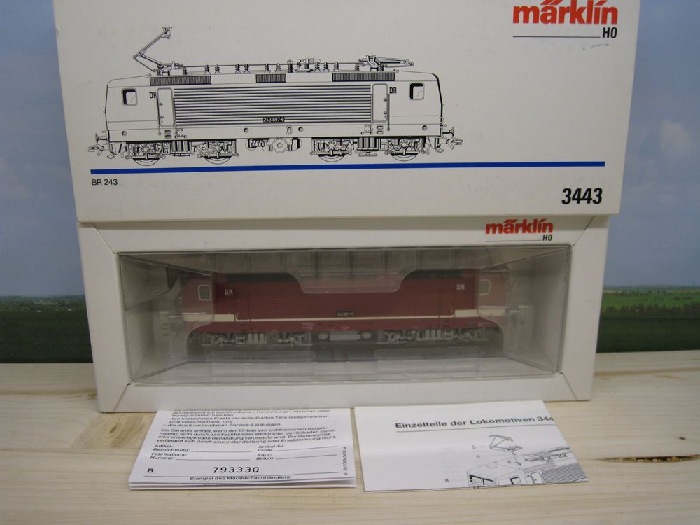 Märklin 3443 E-Lok Br 243 897-6 DR / Analog (Gebraucht) in Eschlikon TG ...