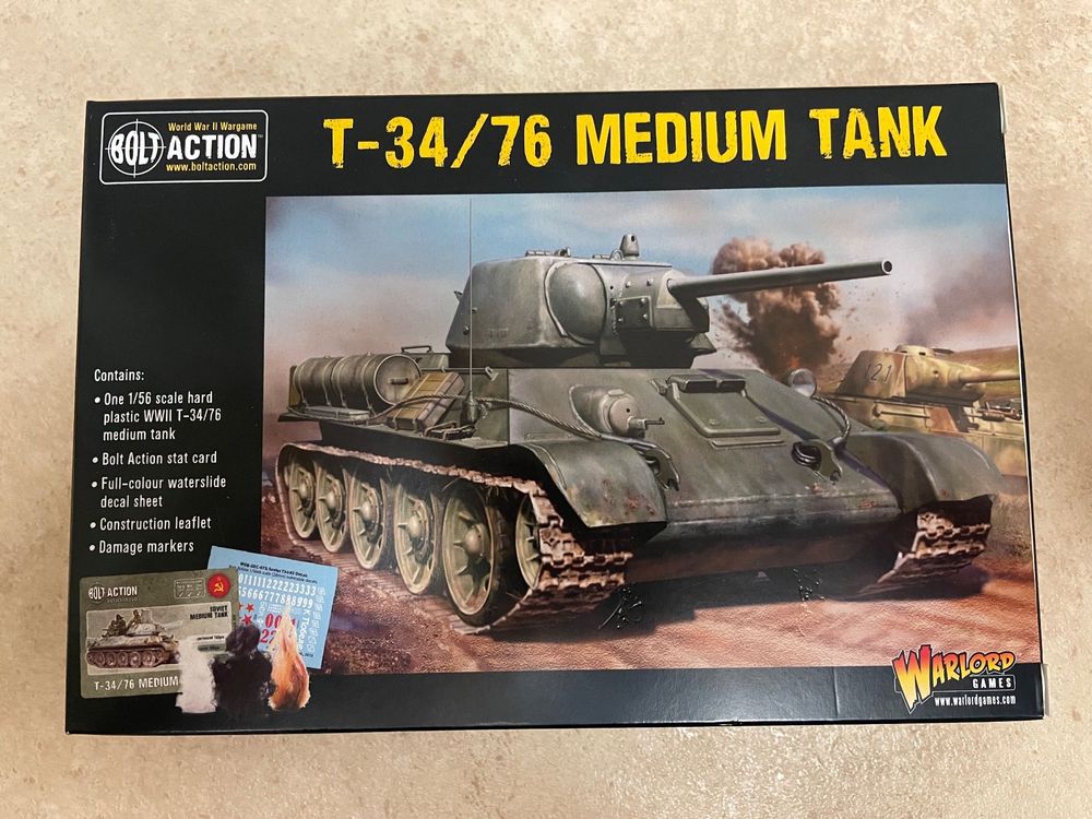 BOLT ACTION - T-34/76 SOVIET MEDIUM TANK (Neu (gemäss Beschreibung)) in Egg b. Zürich für CHF 10 ...