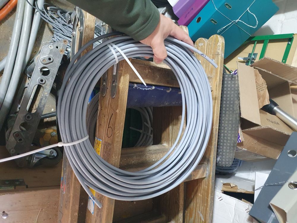 Kabel 5x0.75 5G0.75 4LPE Litze Flex 25m (Neu (gemäss Beschreibung)) in ...