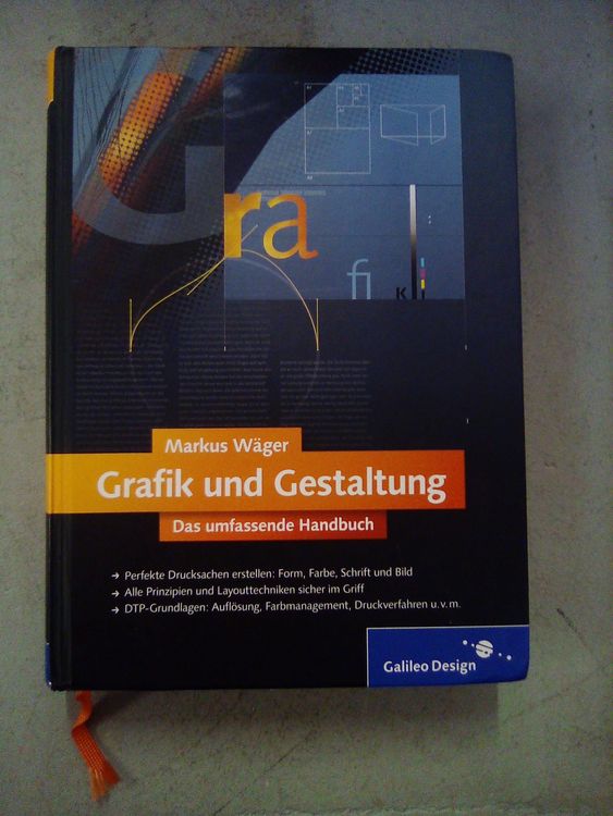 Grafik und Gestaltung das umfassende Handbuch Markus Wäger (Gebraucht) in Winterthur für CHF 10 ...