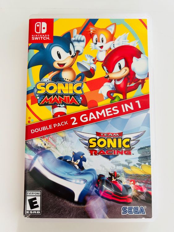 Nintendo Switch, Sonic Mania & Team Sonic Racing (2 in 1) (Gebraucht ...
