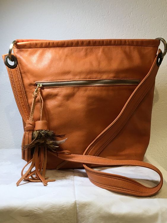 BATTAGLIA Leder Tasche, mit Reißverschlüsse ,Swiss made | Kaufen auf ...