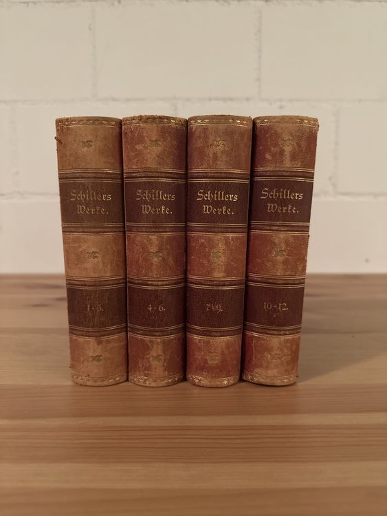 Schillers Werke Band 1-12 | Antike Bücher | Kaufen auf Ricardo