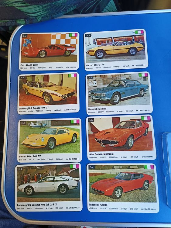 Spiel Karten Quartett - Superautos / Sammlung von 24 Bildern (Gebraucht ...