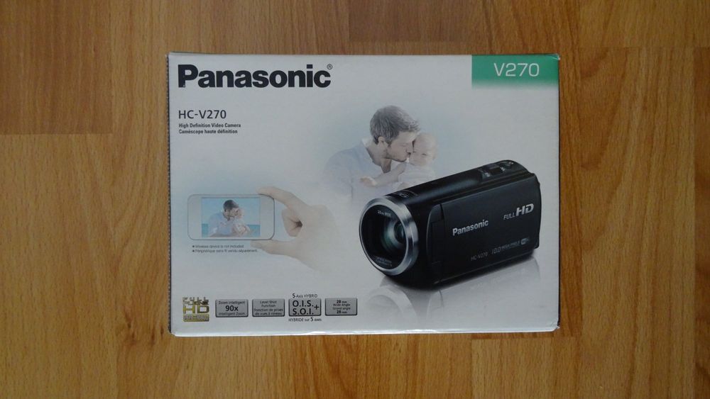 Panasonic - High Definition - Video Camera HC-V270 (Gebraucht) in ...