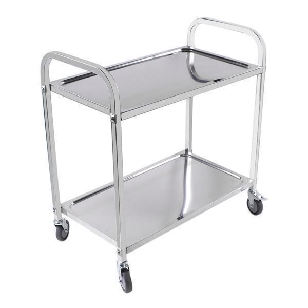 Servicewagen Transportwagen 360° Drehbare Rollwagen 2 Etagen (Neu ...