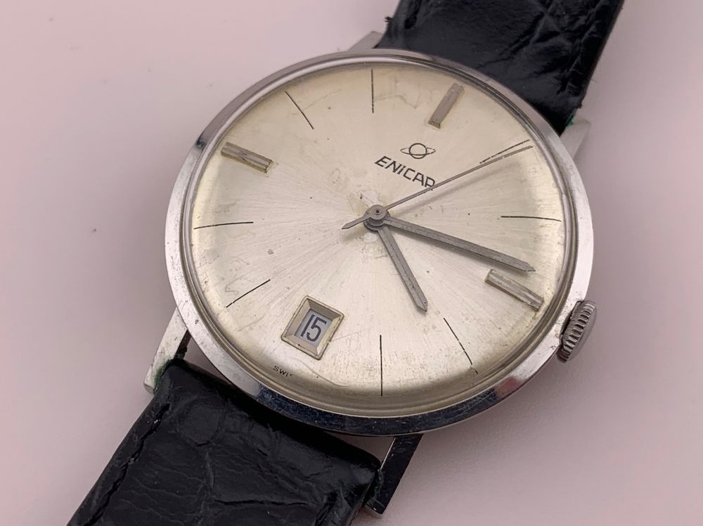 Vintage ENICAR mécanique homme fonctionne 1960 (D'occasion) à Biel ...