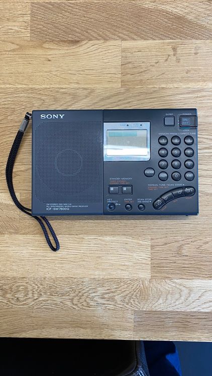 Sony Radio ICF-SW 7600G (Gebraucht) in Basel für CHF 30 – mit Lieferung ...
