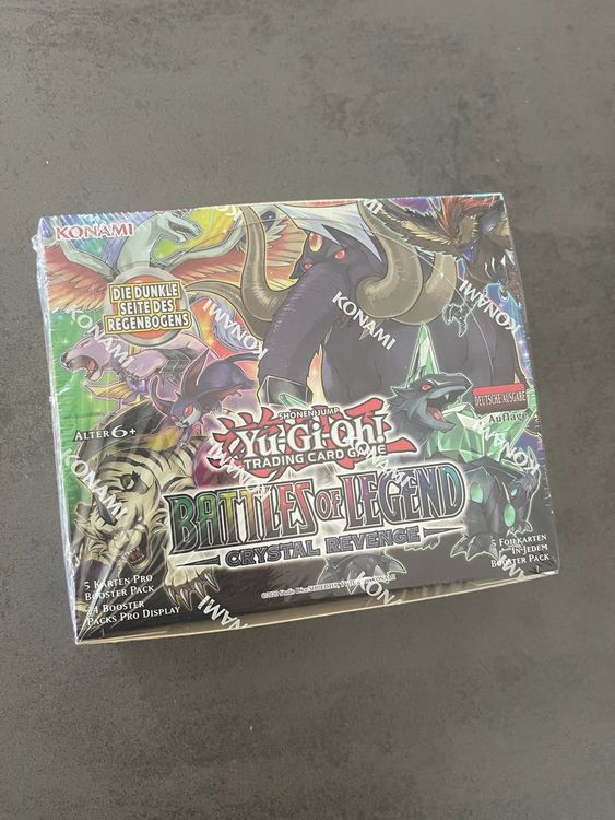 YU-GI-OH Battles Of Legend Crystal Revenge Display EN | Kaufen auf Ricardo
