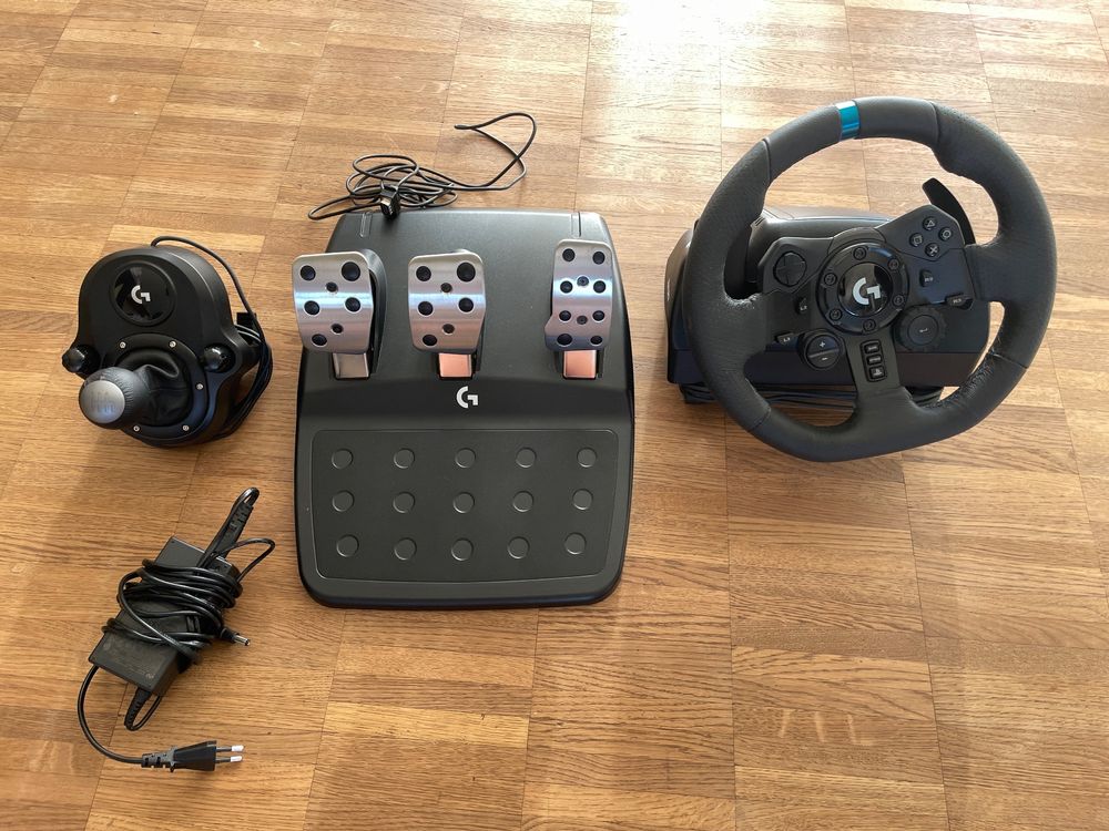 Logitech G923 True Force Lenkrad mit Shifter (Gebraucht) in Zürich für ...