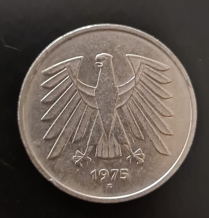 5 Mark 1975 Deutschland Germany Münze Geld Währung Money (Gebraucht) in ...
