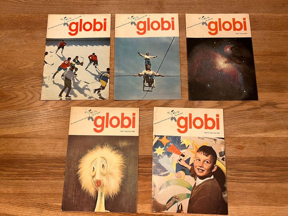 Der Globi - Die Jugendschrift - 5 Stk. von 1964 - G85 (Gebraucht) in ...