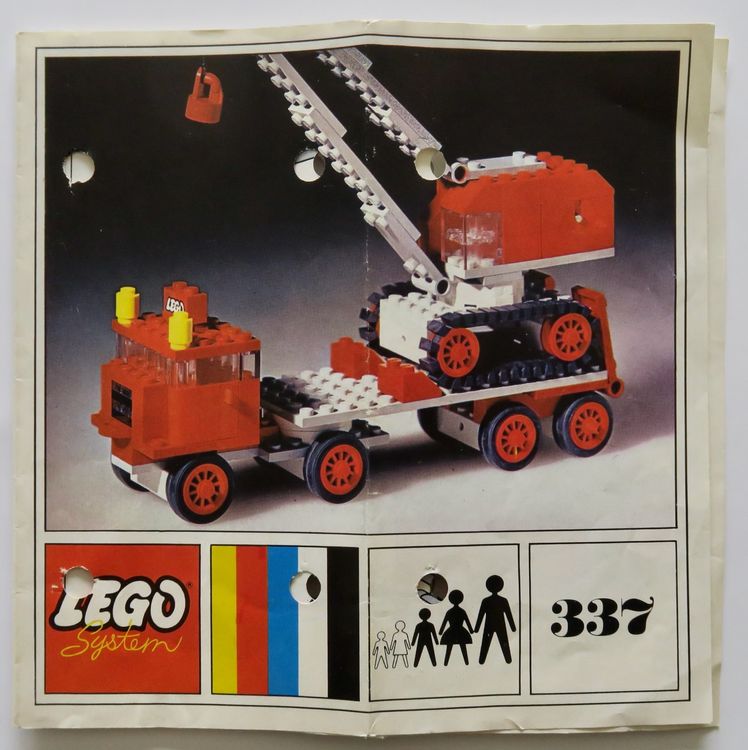 LEGO 337 Lastwagen mit Raupenkran, | Kaufen auf Ricardo