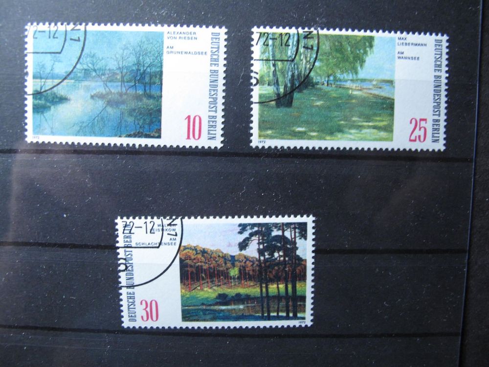 Berlin 1972 Landschafts Gemälde | Kaufen auf Ricardo