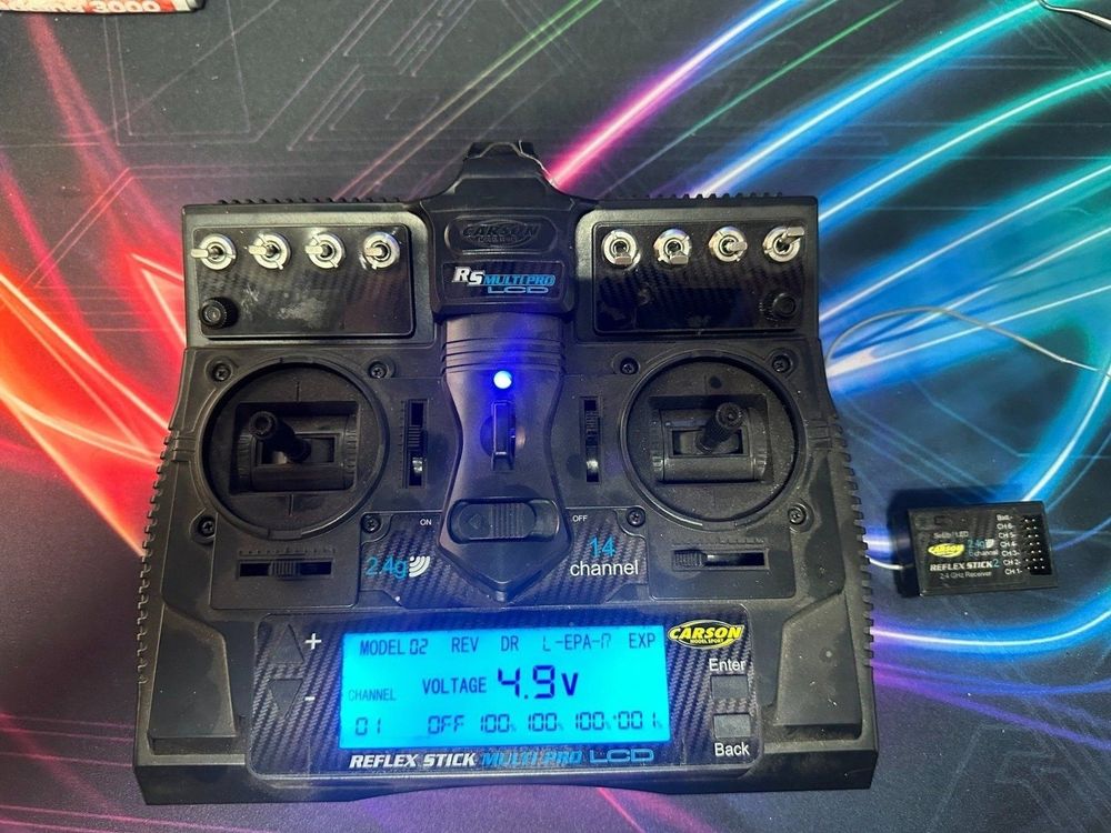 Carson RS Reflex Stick Multipro LCD inkl E;mpfänger | Kaufen auf Ricardo
