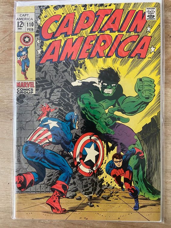 Captain America (1968 1st Series) 110 VG/FN 5.0 (Gebraucht) in Boudry ...