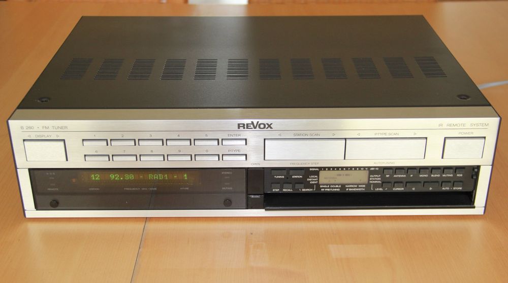 REVOX B260 FM TUNER (Gebraucht) in Aarau Rohr für CHF 225 – mit ...