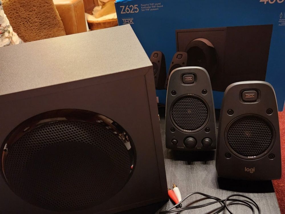 Logitech Z625 THX Lautsprecher mit Subwoofer (Gebraucht) in Baar für ...