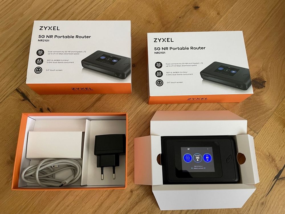 Portabler Wireless-Router für 5G - Zyxel NR2101 (Gebraucht) in Reiden ...