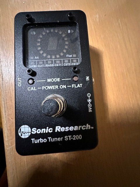 Rare: Guitar Tuner Sonic Research Turbo Tuner ST-200 (Gebraucht) in ...