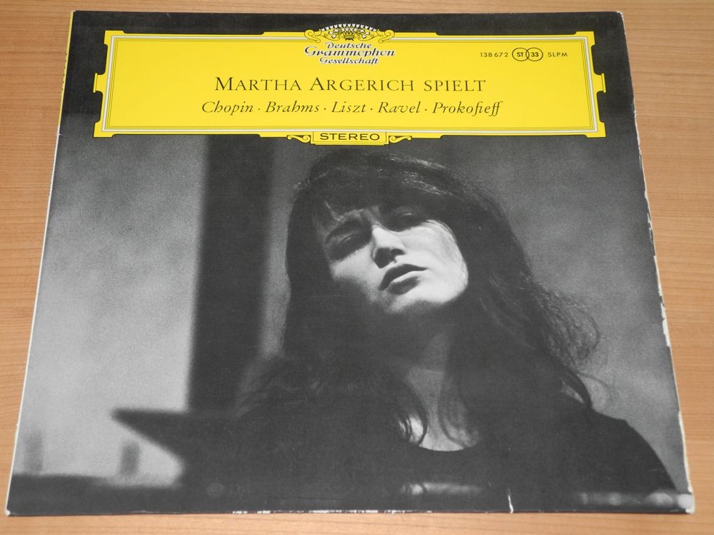 MARTHA ARGERICH - PIANO RECITAL - CHOPIN / BRAHMS - DGG (Neu (gemäss Beschreibung)) in ...