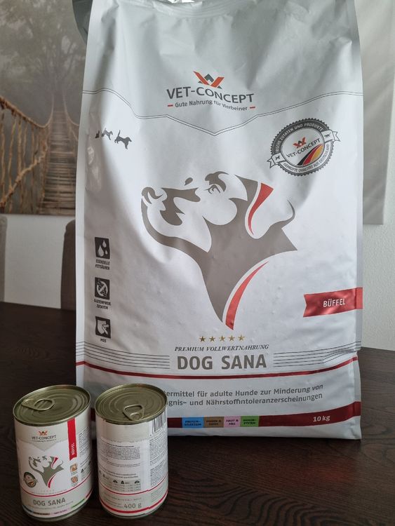 10 kg Vet Concept Hundefutter Dog Sana Büffel | Kaufen auf Ricardo