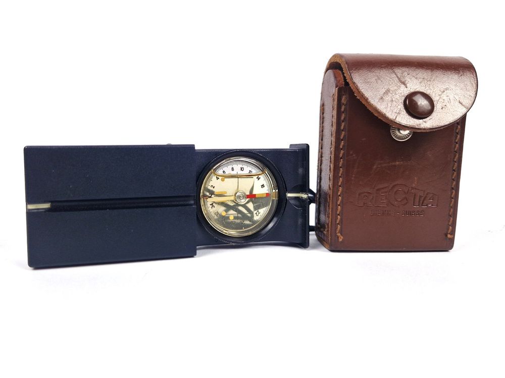 Recta Kompass mit Ledertasche (Gebraucht) in Basel für CHF 9 – mit ...