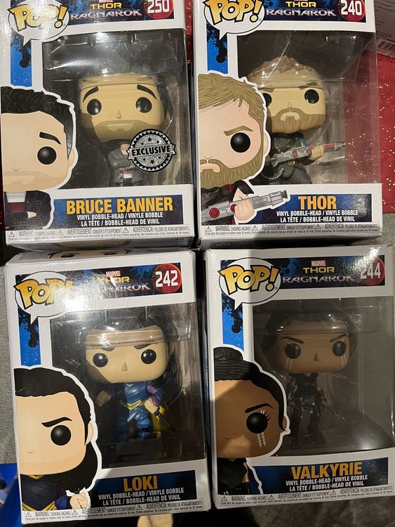 Funko Pop! Figuren Thor Ragnarok (Set) | Kaufen auf Ricardo