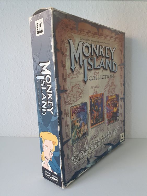 PC Game Monkey Island Collection (1990-1997) Big Box (Gebraucht) in ...
