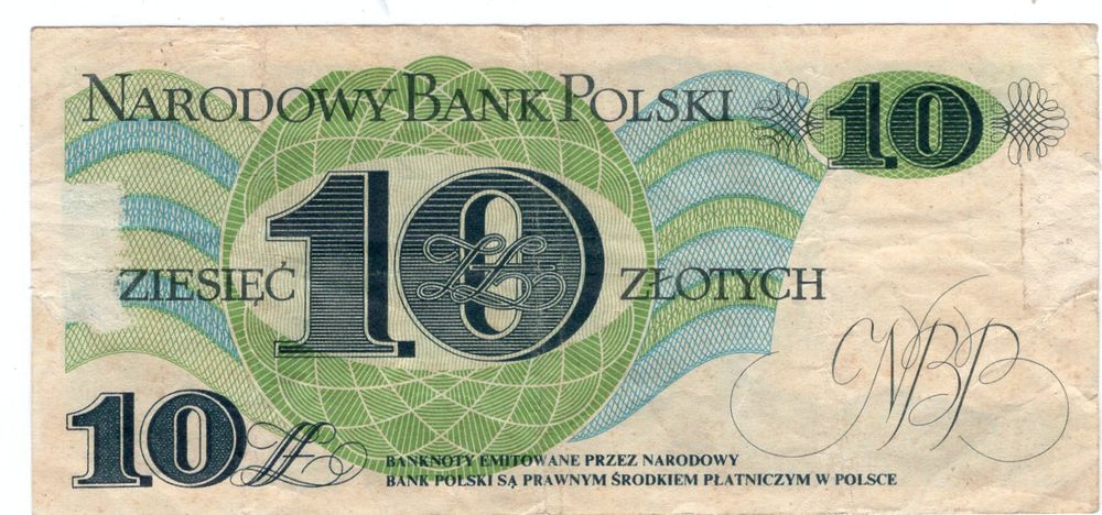Banknote POLEN 10 ZLOTY (Gebraucht) in Baar für CHF 5 – mit Lieferung ...