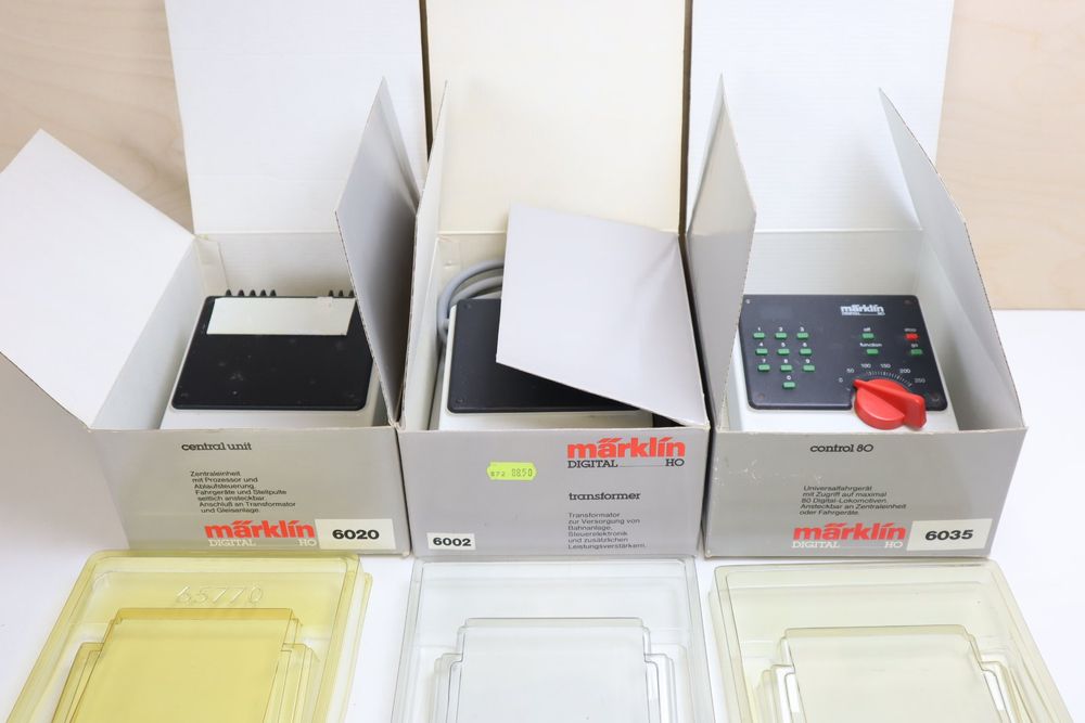 Märklin Digital Steuerung + Trafo 6020 / 6035 / 6002 | Kaufen auf Ricardo