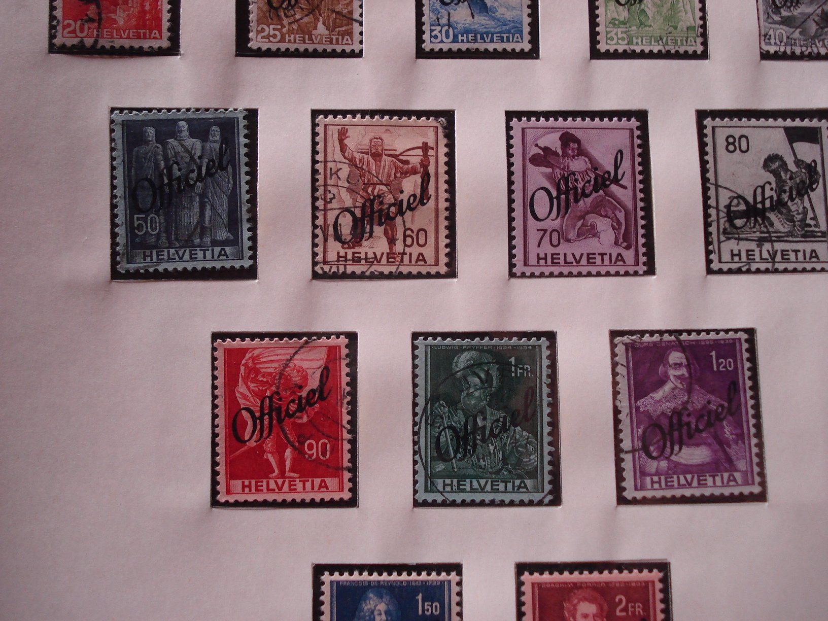 Satz Marken Bundesverwaltung, Officiel, 1942, o/* (Gebraucht) in ...