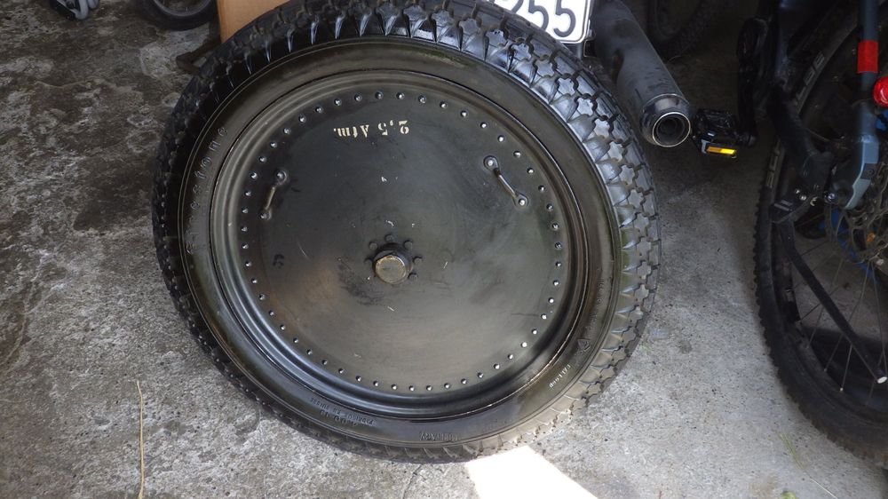 FIRESTONE RAD 19" x 4.00 PNEU ANHÄNGER MILITARY CONDOR A680 (Gebraucht ...