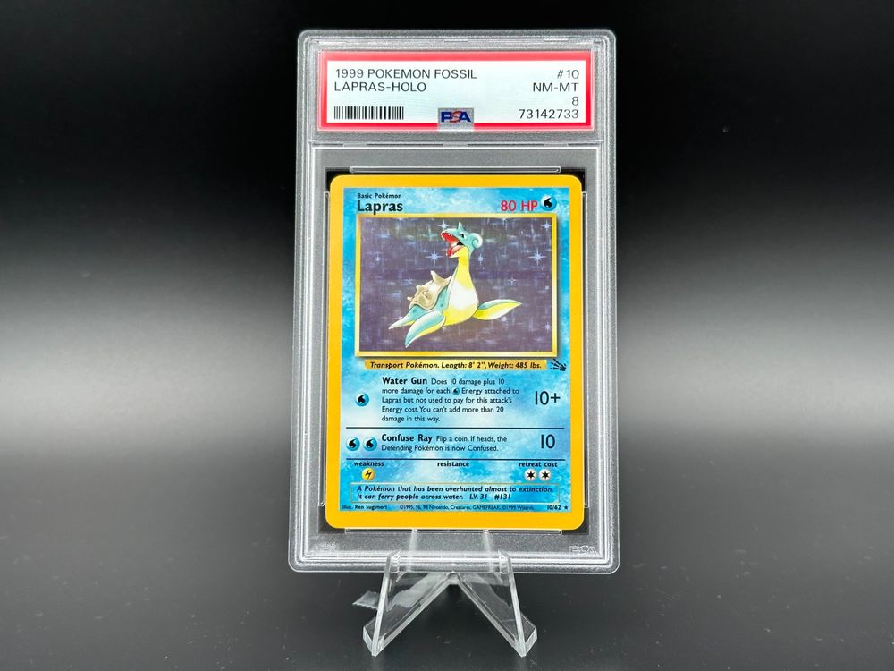 Lapras holo Fossil PSA 8 | Kaufen auf Ricardo