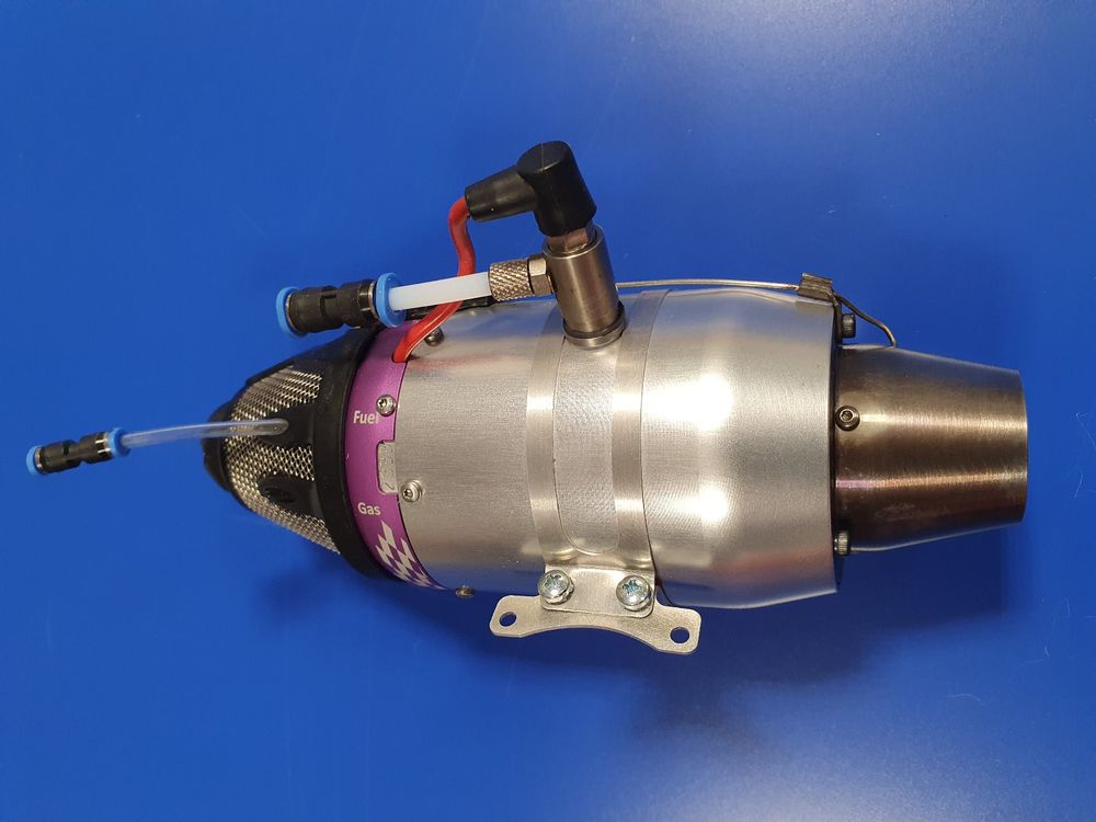 JetCat P20 SE mit Kerostart / Pumpe, ECU und Kabelsatz neu! (Gebraucht ...