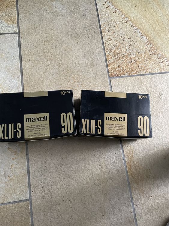 AudioKassetten Maxell XLII-S 90, neu/originalverpackt (Neu und originalverpackt) in Lenzerheide ...