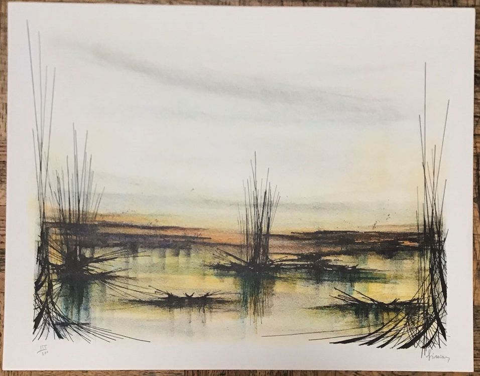 Original Litho Unleserlich Signiert Numm | Kaufen auf Ricardo