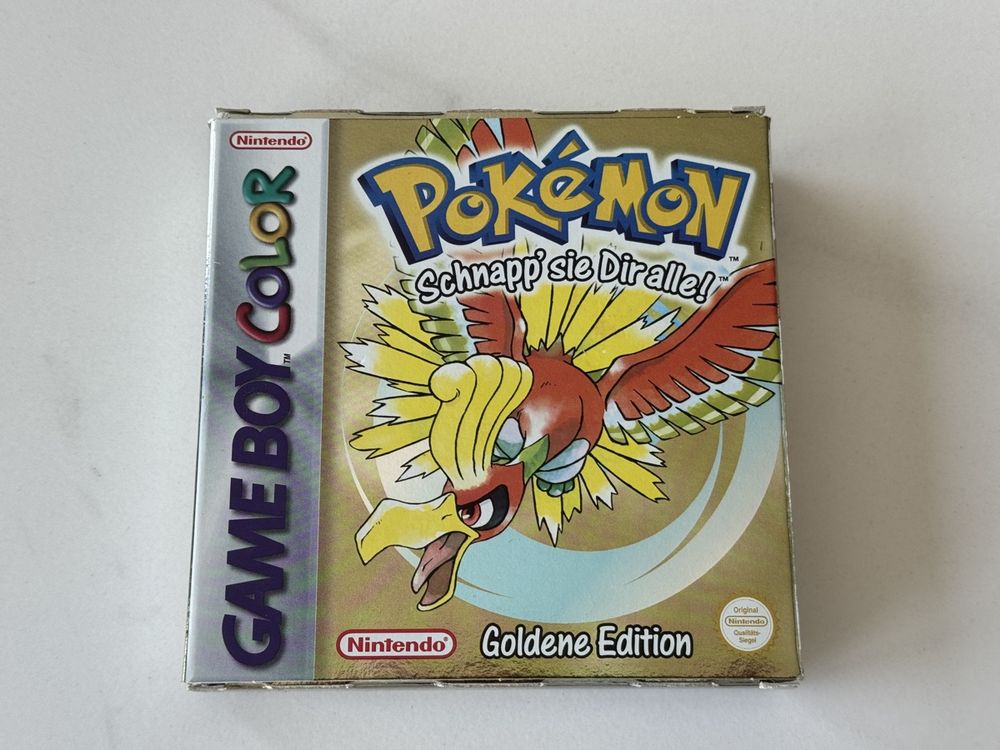 Pokemon Goldene Edition Game Boy Color - in OVP (Gebraucht) in Herznach ...
