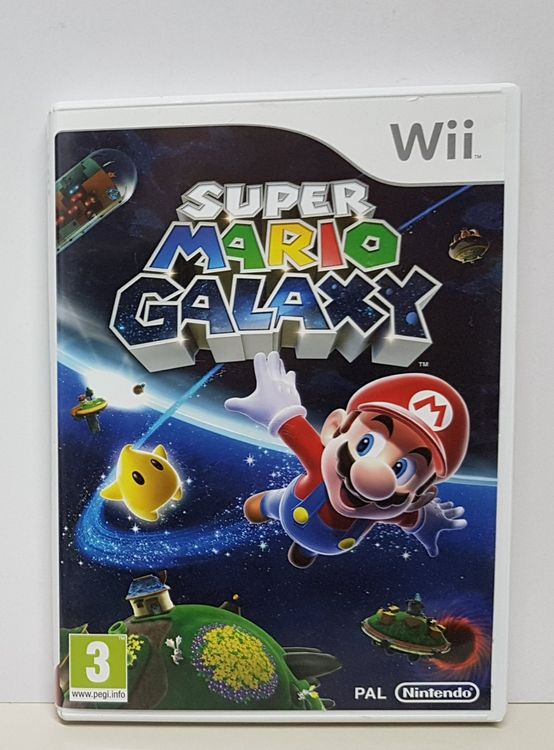 Super Mario Galaxy Mario auf zu den Sternen Wii (Gebraucht) in ...