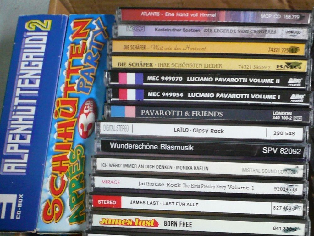 33 CD`s plus ca 30 Singels und 2 Boxen a 3 CD (Gebraucht) in Sirnach ...