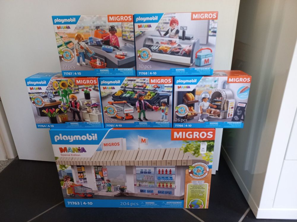 Playmobil Migros Mania komplettes Set, NEU+OVP (Neu und ...