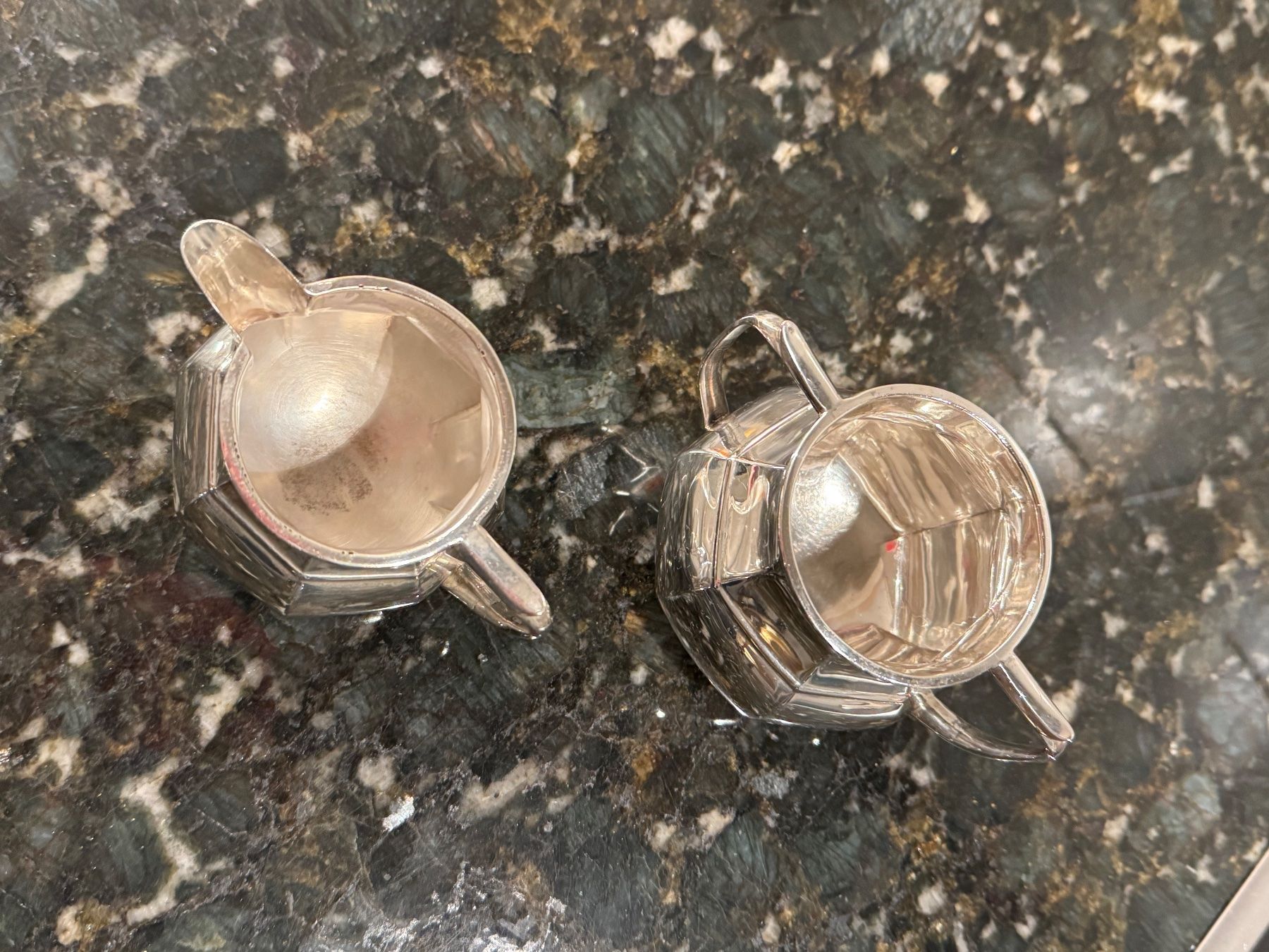 Milch und Zucker Set, versilbert (Gebraucht) in Bern für CHF 12 – mit ...