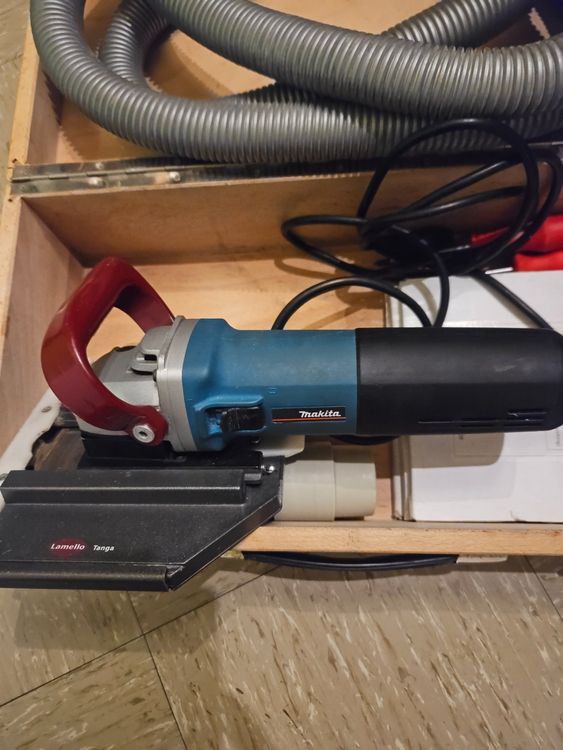 Makita Nutfräse 9565CV Lamello Tanga Fenstertrennsäge Top! (Gebraucht ...