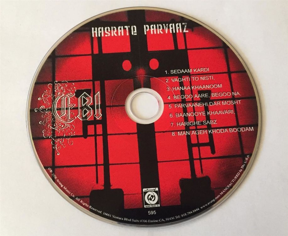 Hasrate Parvaz Ebi Iran Persian Pop CD (Gebraucht) in Genève für CHF 3 ...