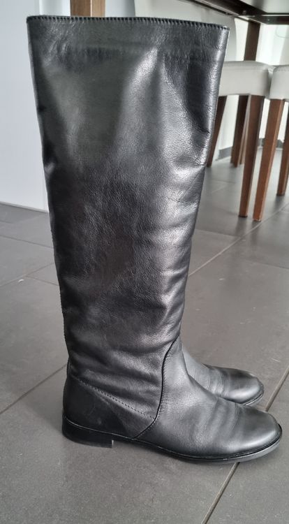 Sehr schöne Lederstiefel Gr.40 (Neu (gemäss Beschreibung)) in Wetzikon ZH für CHF 50 – mit ...